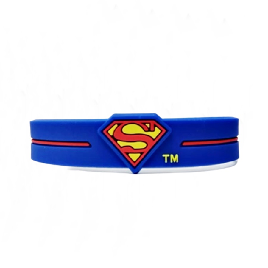 Superman Logo Men Rubber Band ( Bracelet ) For Boys | Daraz.pk