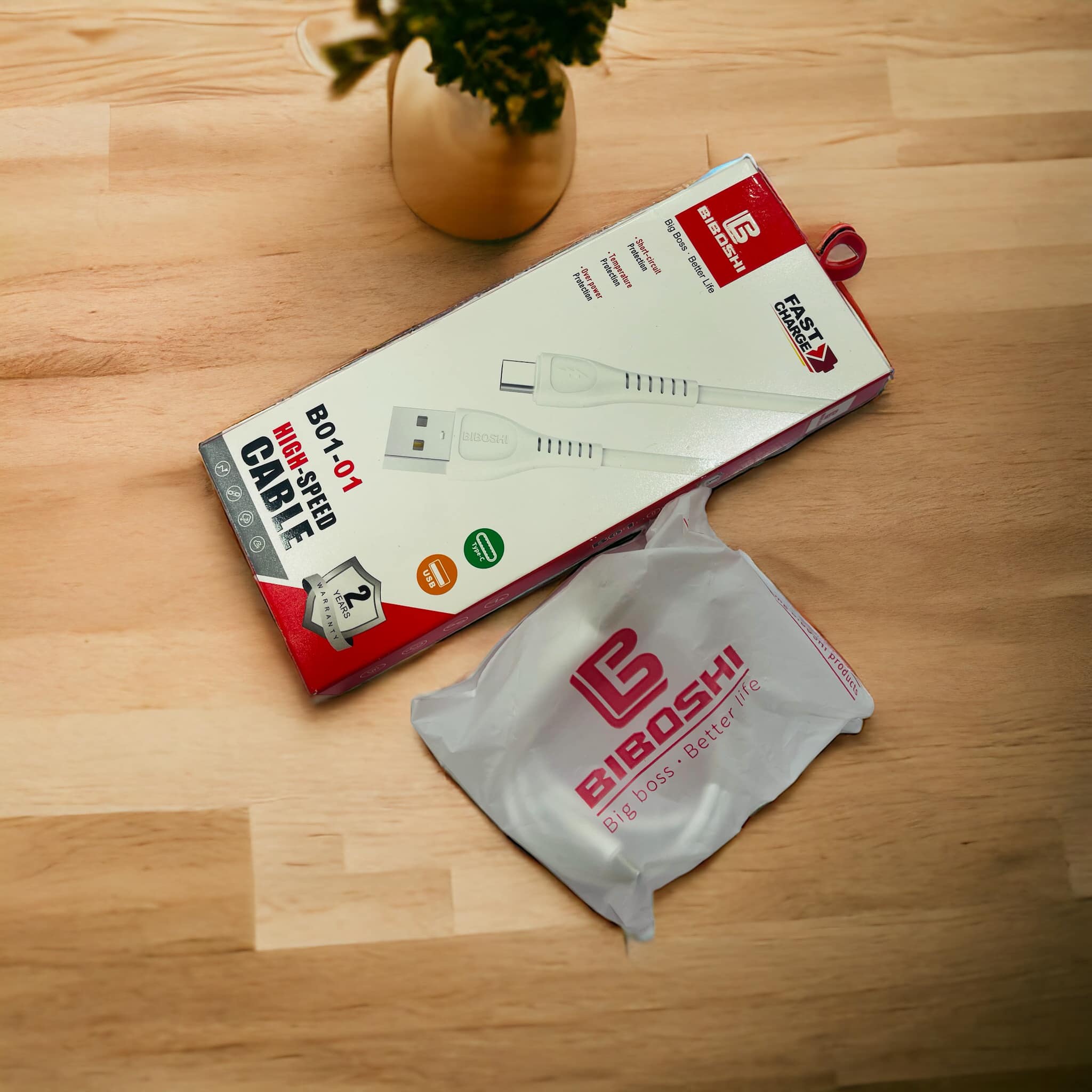 BIBOSHI B01-01 High-Speed Data Cable | Fast Charging Micro, Type-C ...