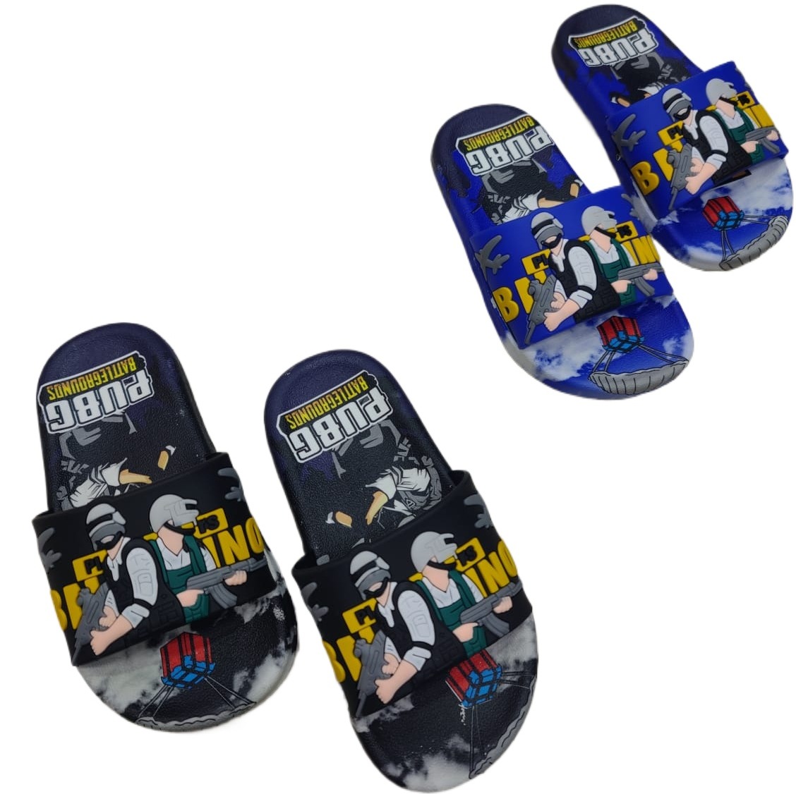 Imported Slippers For Boys With PUBG theme | Daraz.pk