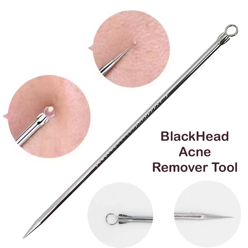 Blackhead Remover Pin Needle Extractor Acne Pimple BC-05 Black Head Pin ...