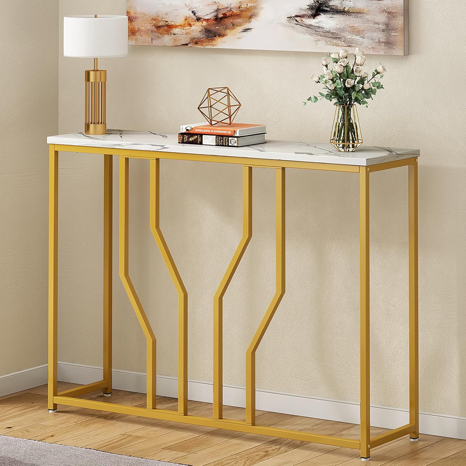 Console Table, Hallway Table, Narrow Console, Side Table, Modern Design ...