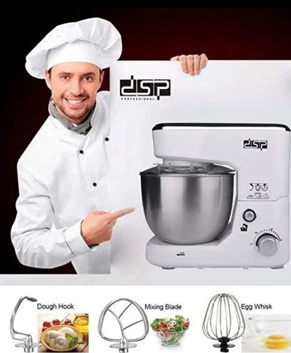 DSP Stand Mixer 3 in 1 Food Processor 5 Litre 1000 watt Tilt-Head ...
