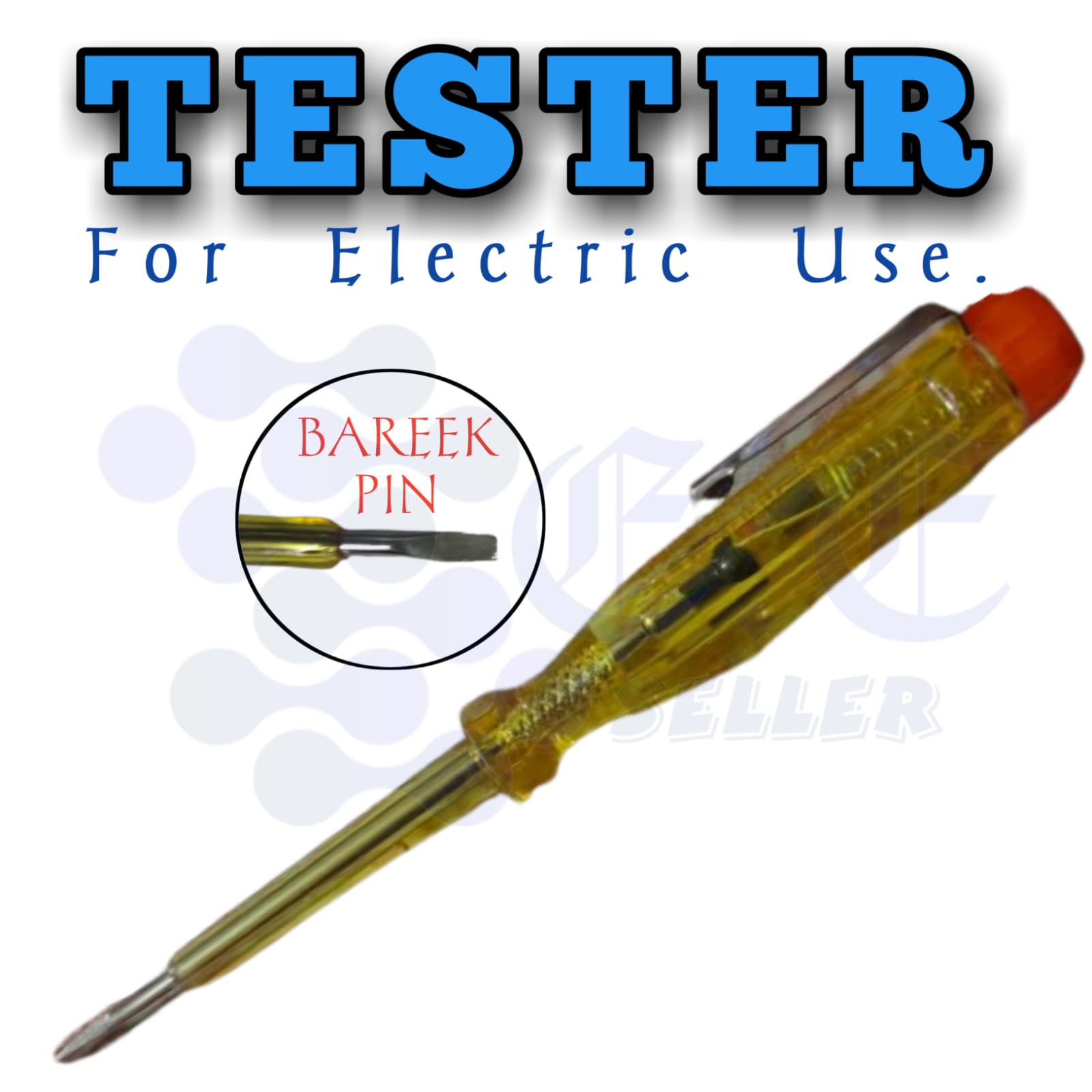 Electric Tester for Check Current (electric shock) & Use for Screw ...