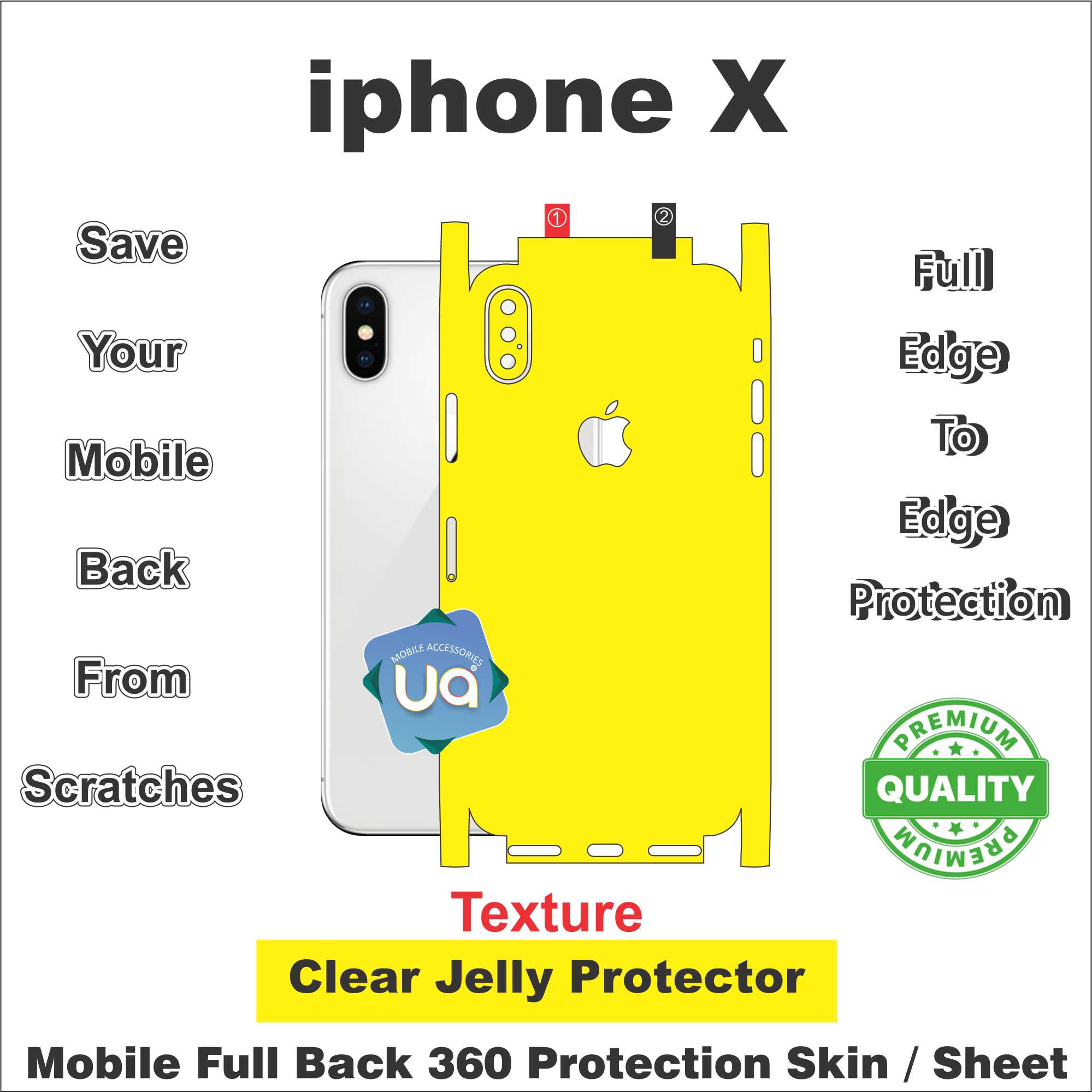 Vivo V29E FULL BACK 360 PROTECTION SKIN WRAP PROTECTOR / BACK ...