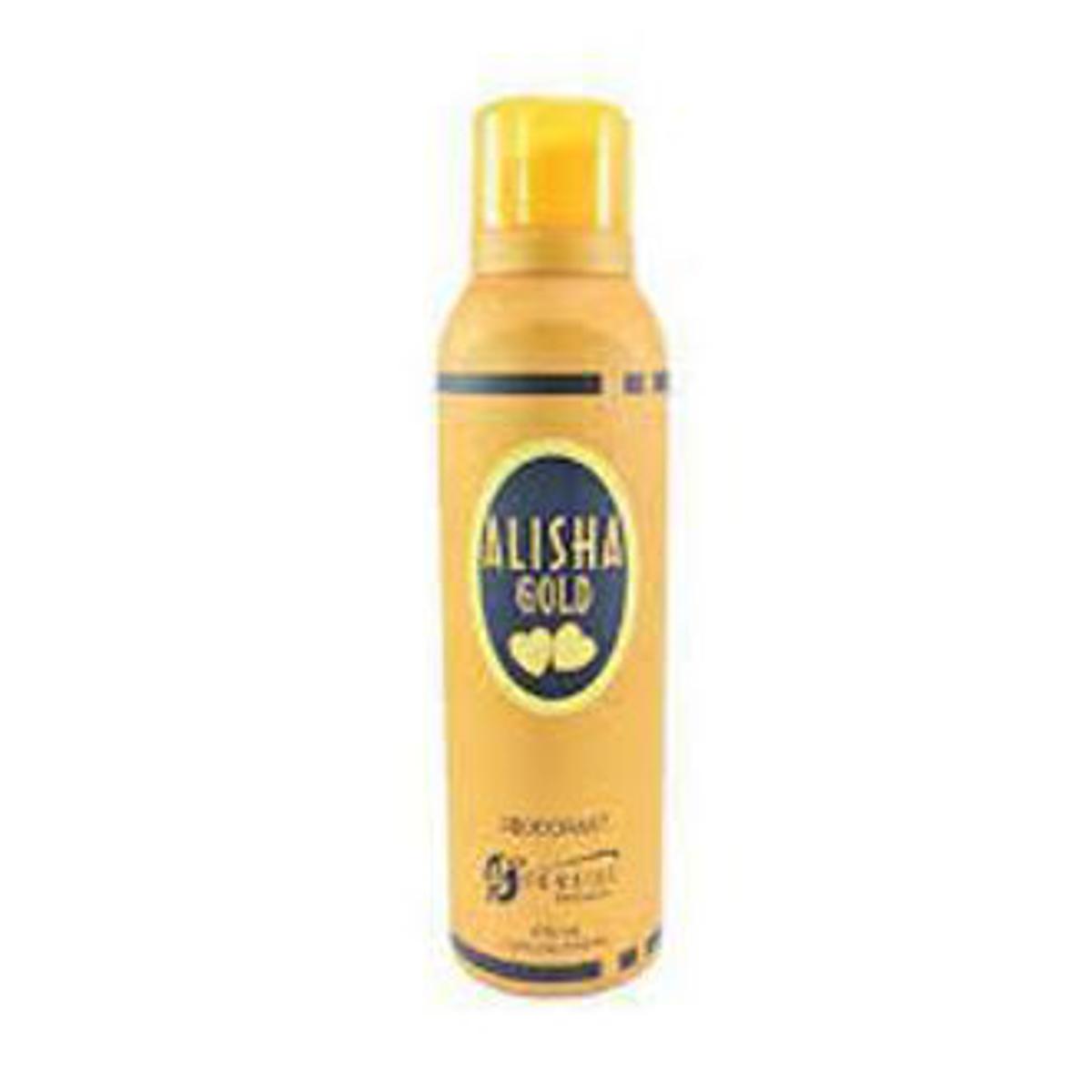 Hunaidi Alisha Gold Body Spray Deodorant For Him 200 Ml | Daraz.pk