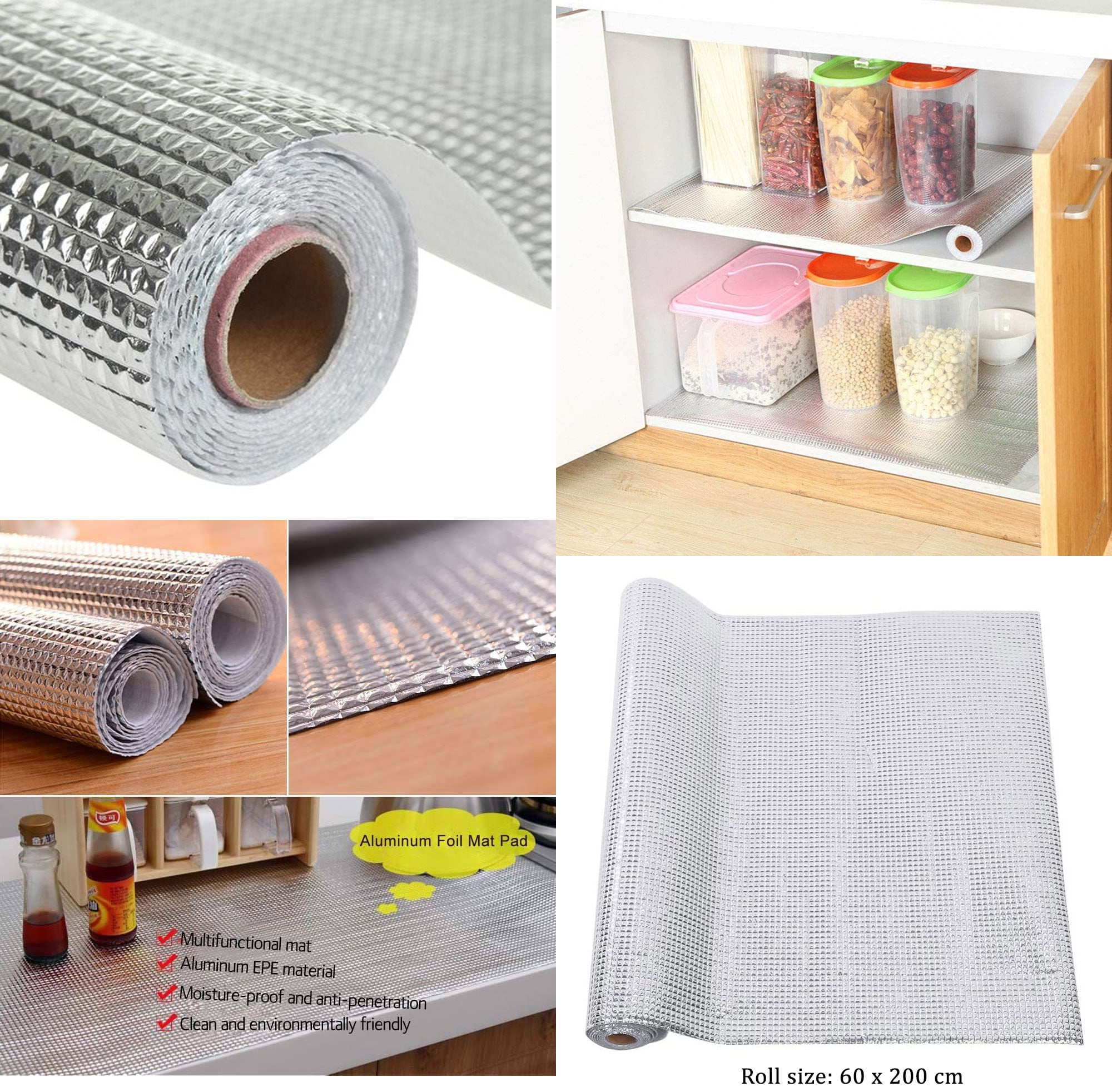 Aluminum Drawer, Cabinet, Fridge Sheet 60 x 200 CM Size | Daraz.pk