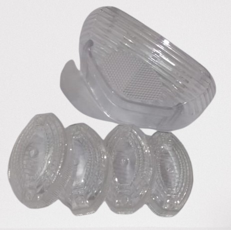 White Back/Tail light and 4 indicator cover Honda CD70 | Daraz.pk