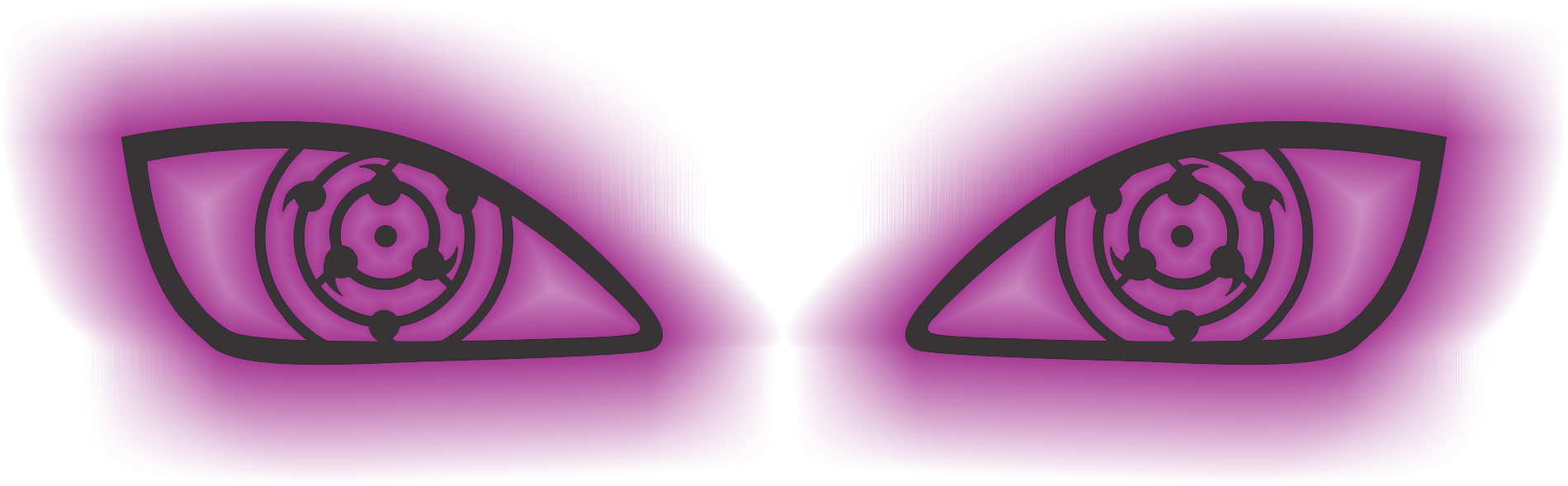 LED WALL LAMP EYES RINNIGAN AND SHARINGAN EYES WALL LED NIGHT LAMP ...