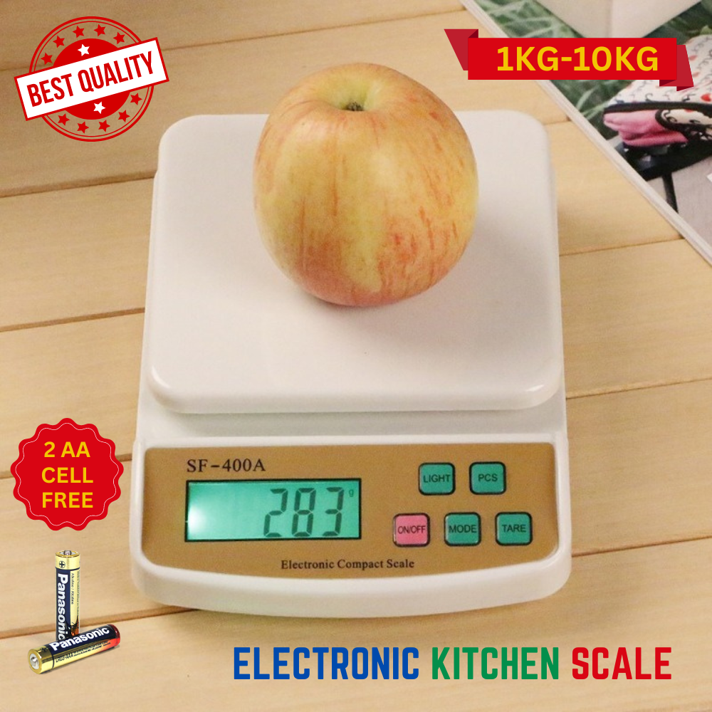 Kitchen Scale Electronic Digital Mini Scale for Weighing Multiple Stuff Food Vegetable Fruits ...