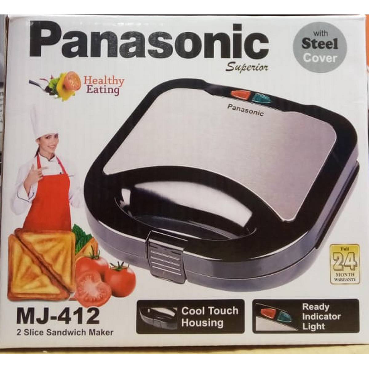 SANDWICH MAKER BRANDED 750W BLACK | Daraz.pk