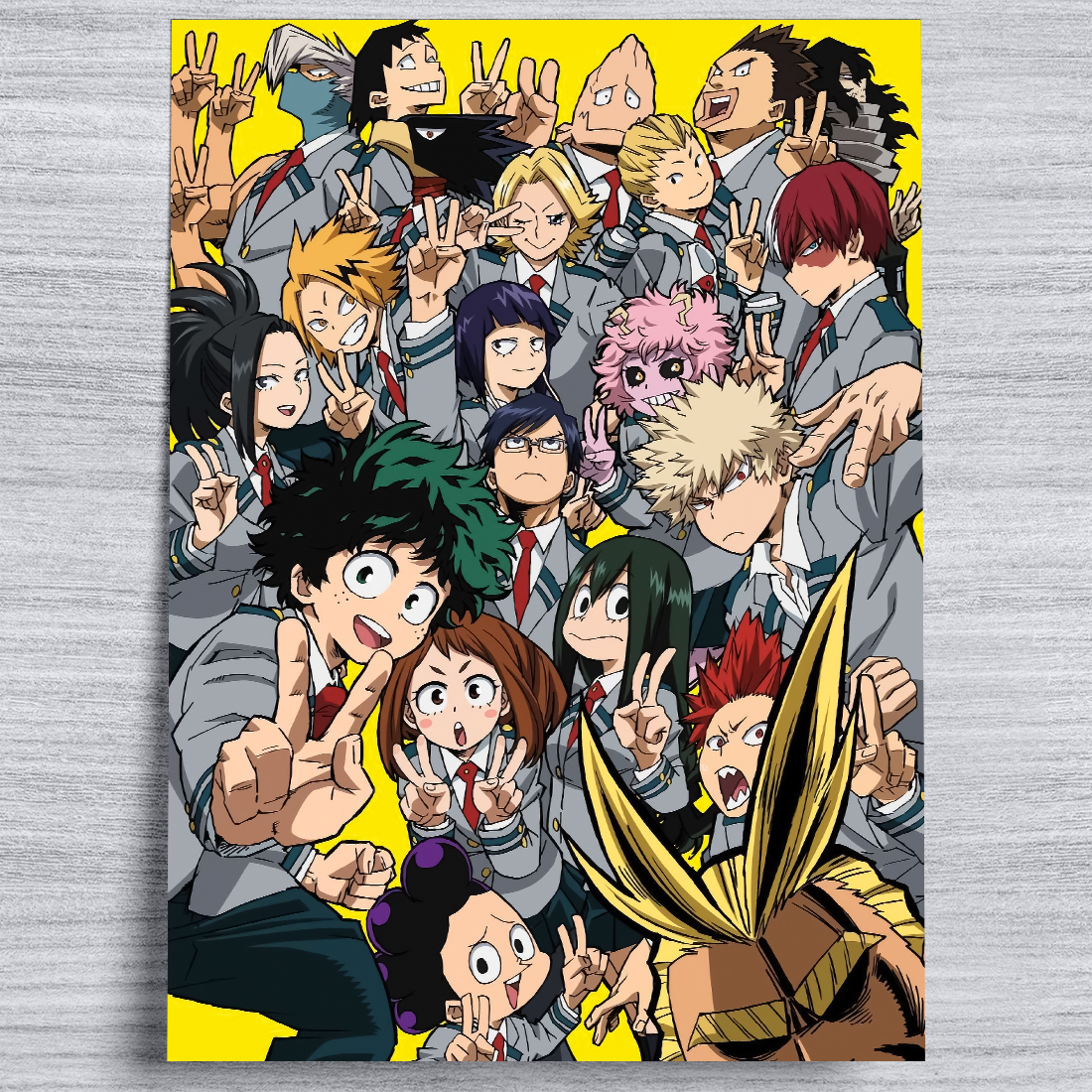 My Hero Academia Sticker Poster | Daraz.pk