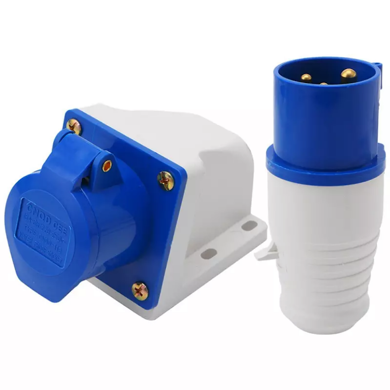 Industrial Plug Socket 3P/4P/5P IP44 Waterproof Electrical Connector ...