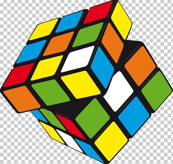 Rubik Cube Sticker - 3 inch x 3 inch - Sticker for Laptop and Mobile ...