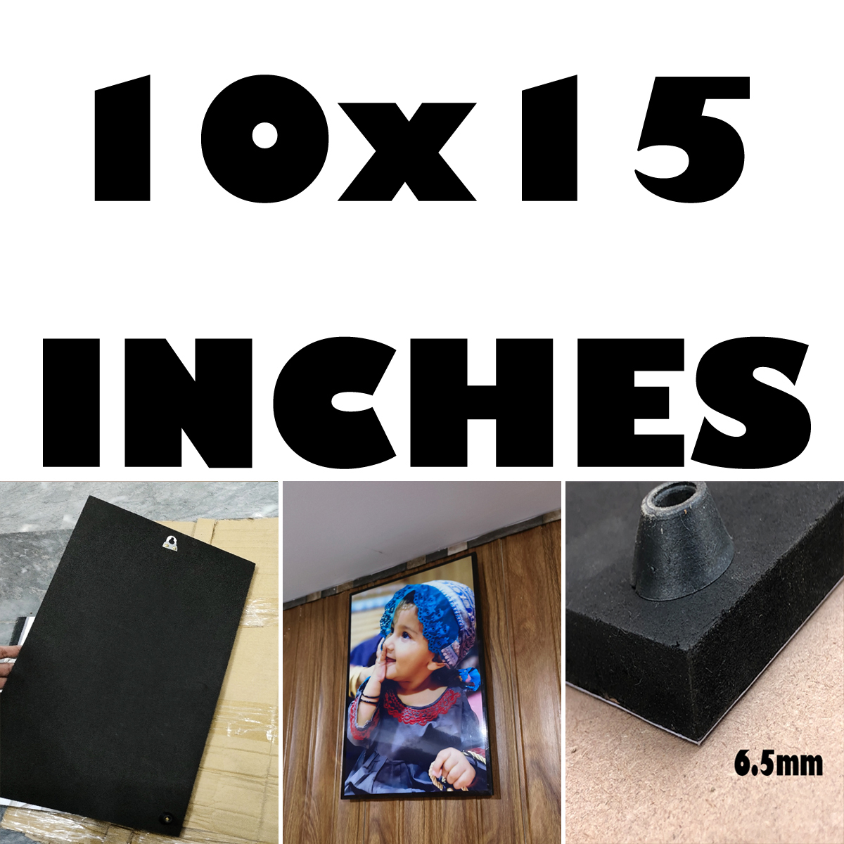 Custom Photo Frame with High-Resolution HD Print and Lamination Fix ...