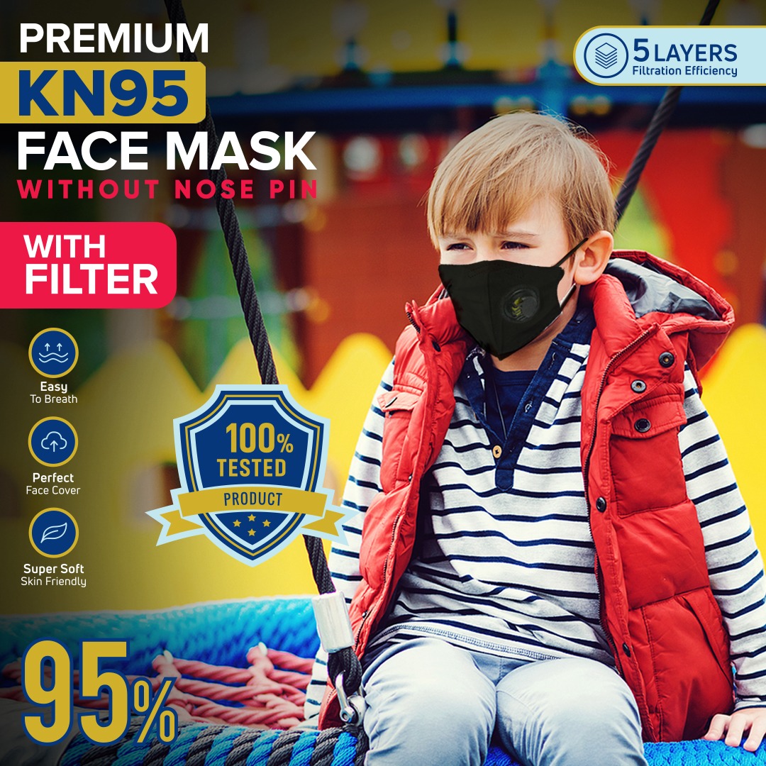 Kn95 Kids Mask With Filter Mask For Kids Kn 95 5 Layers Face Mask With ...