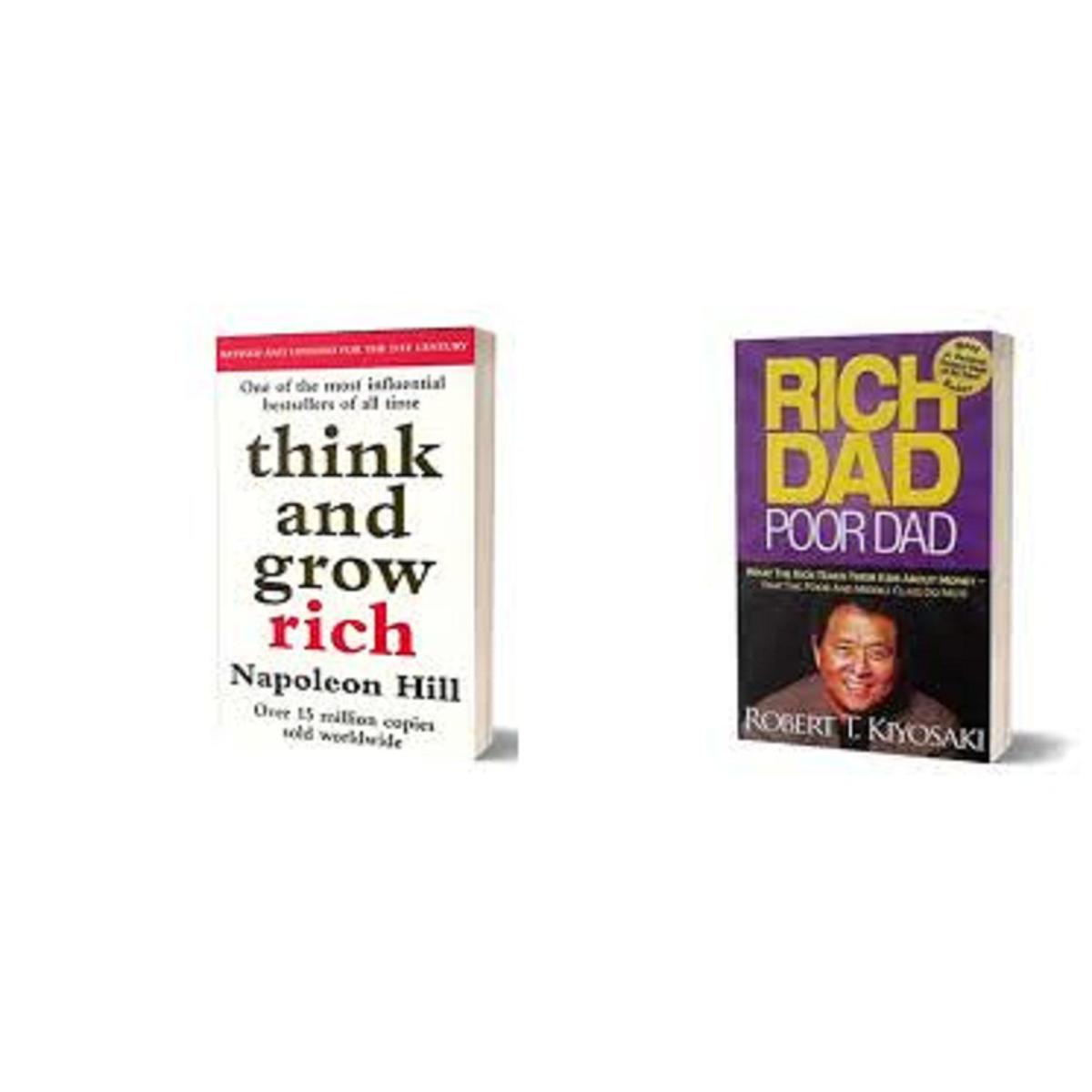 Think And Grow Rich By Napoleon Hill / Rich Dad Poor Dad By Robert T ...
