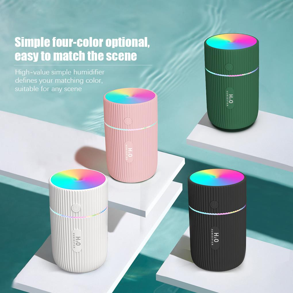 AZTHRONE 220ML Cup Humidifier Mini Portable Car Home Humidifier USB ...
