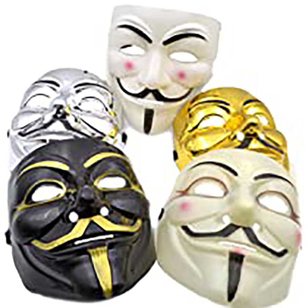 Hacker Mask Ghost Dancer V Character Vendetta Mask joker Horror Mask ...