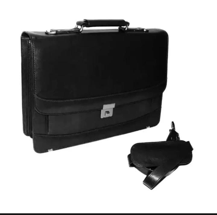 leather file bag for men pu leather office bag documents bag | Daraz.pk