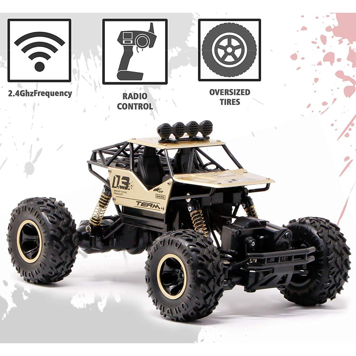 Rock Crawler RC Remote Control Metal Diecast Car For Kids | Daraz.pk
