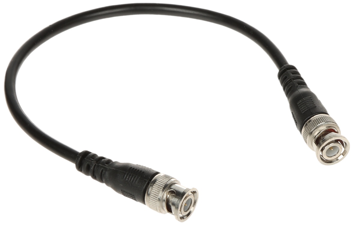 BNC To BNC cable + DC pin 12V DC power pin cable for CCTV cameras Non ...