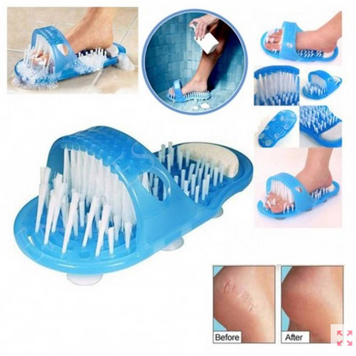 Kissbuty Magic Feet Cleaner Simple Foot Scrubber Feet Shower Spa Easy ...
