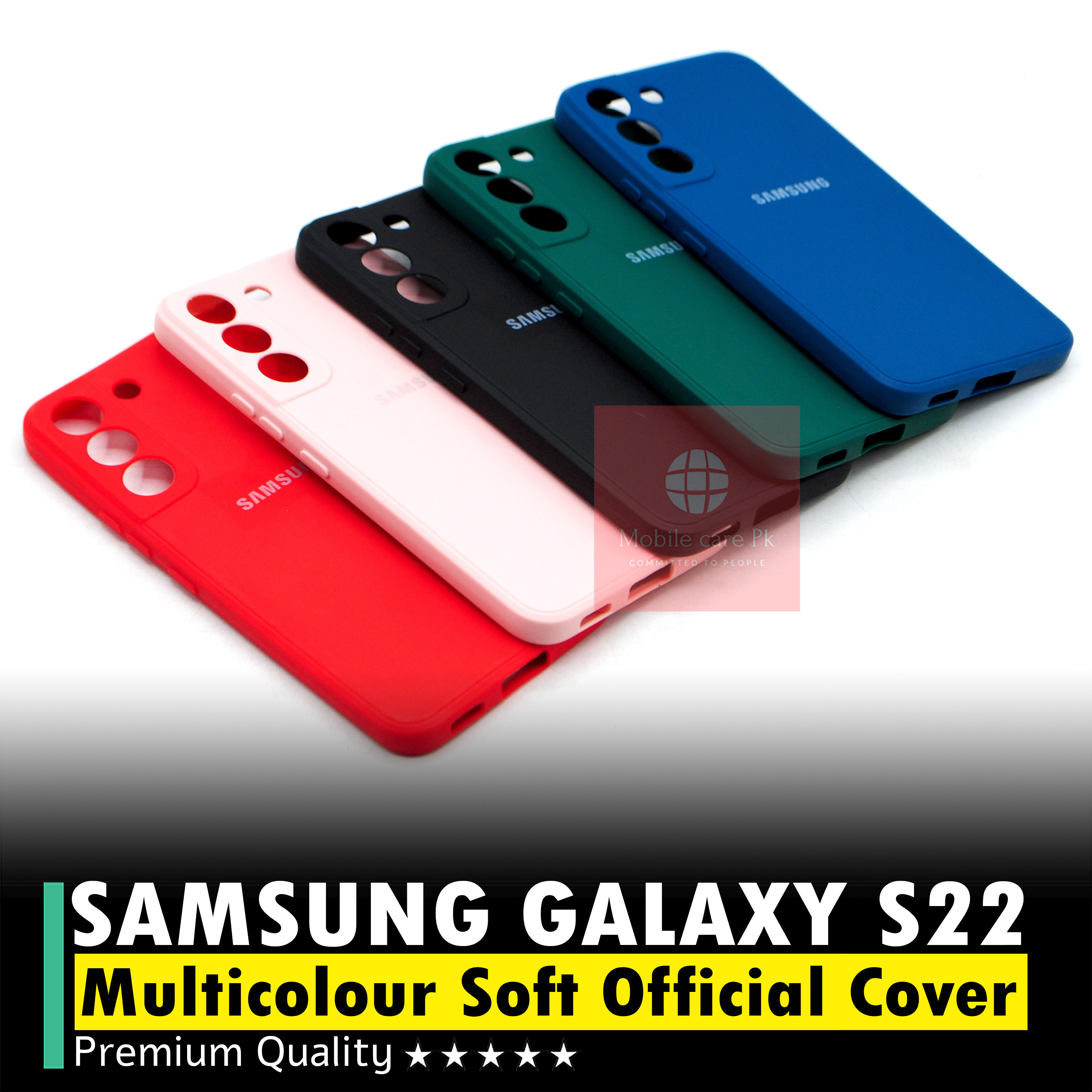 Samsung Galaxy S22 Back Cover Soft Stylish Camera Protection Cover For ...