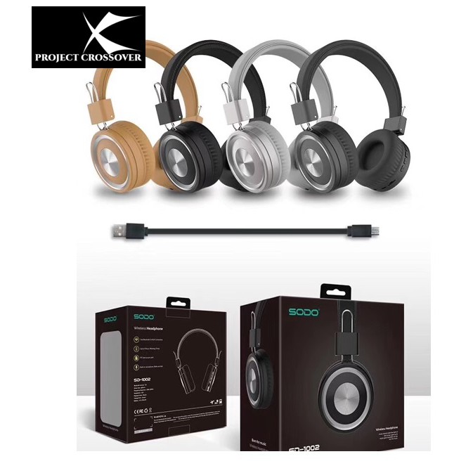 SODO WIRELESS HEADPHONES SD 1002 | Daraz.pk