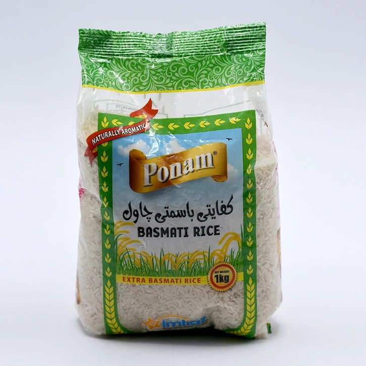 Ponam Basmati Rice Kifayat 1Kg | Daraz.pk