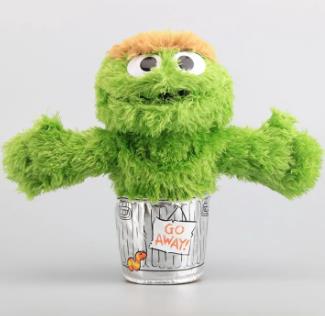 COD!!! Sesame Street Hand Puppet Elmo Cookie Monster Ernie Plush Toys ...