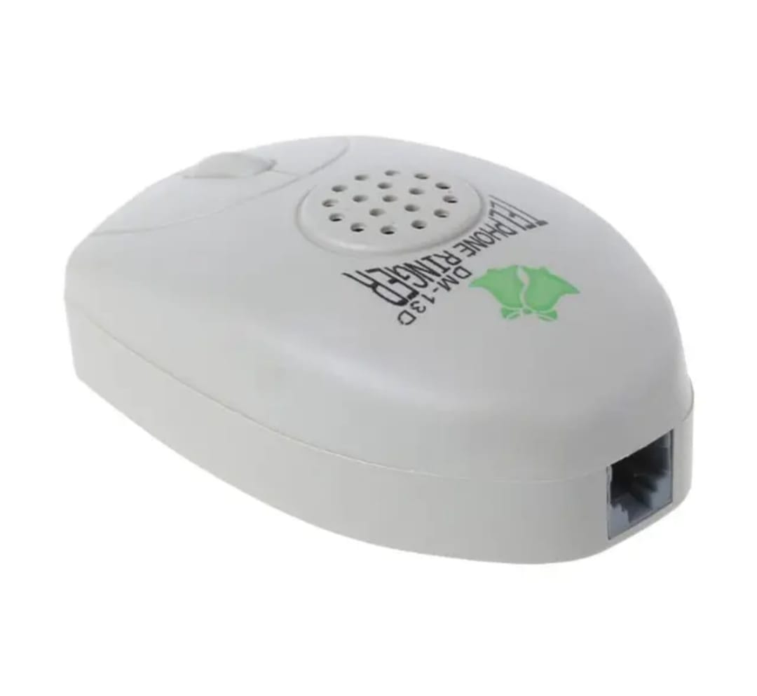 Amplifier Landline Phone Bell Ringer Extra Loud Telephone Ring For The ...