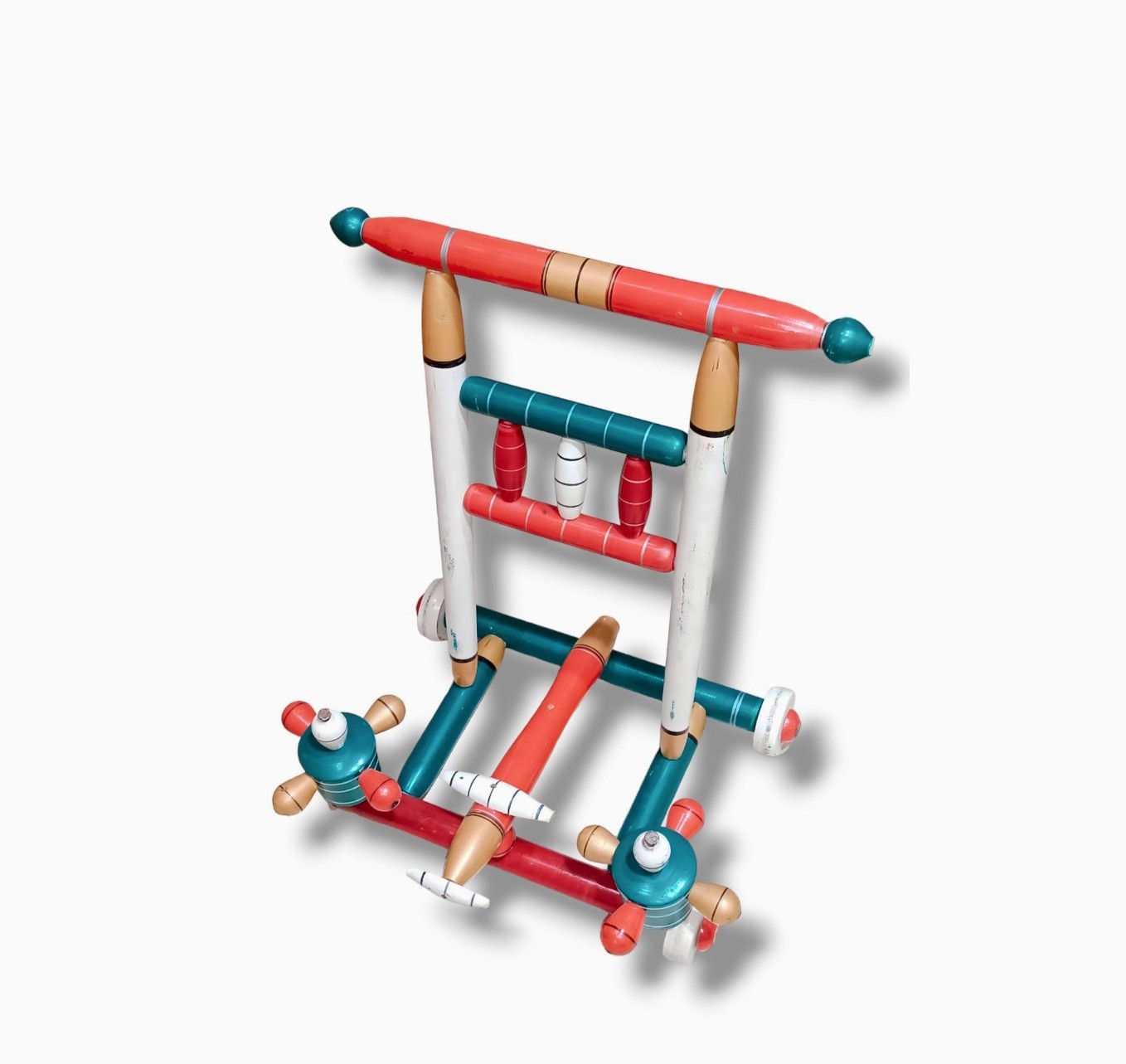 Wooden Homemade Baby Walker Toy For Kids , Made With Real Wood | Daraz.pk