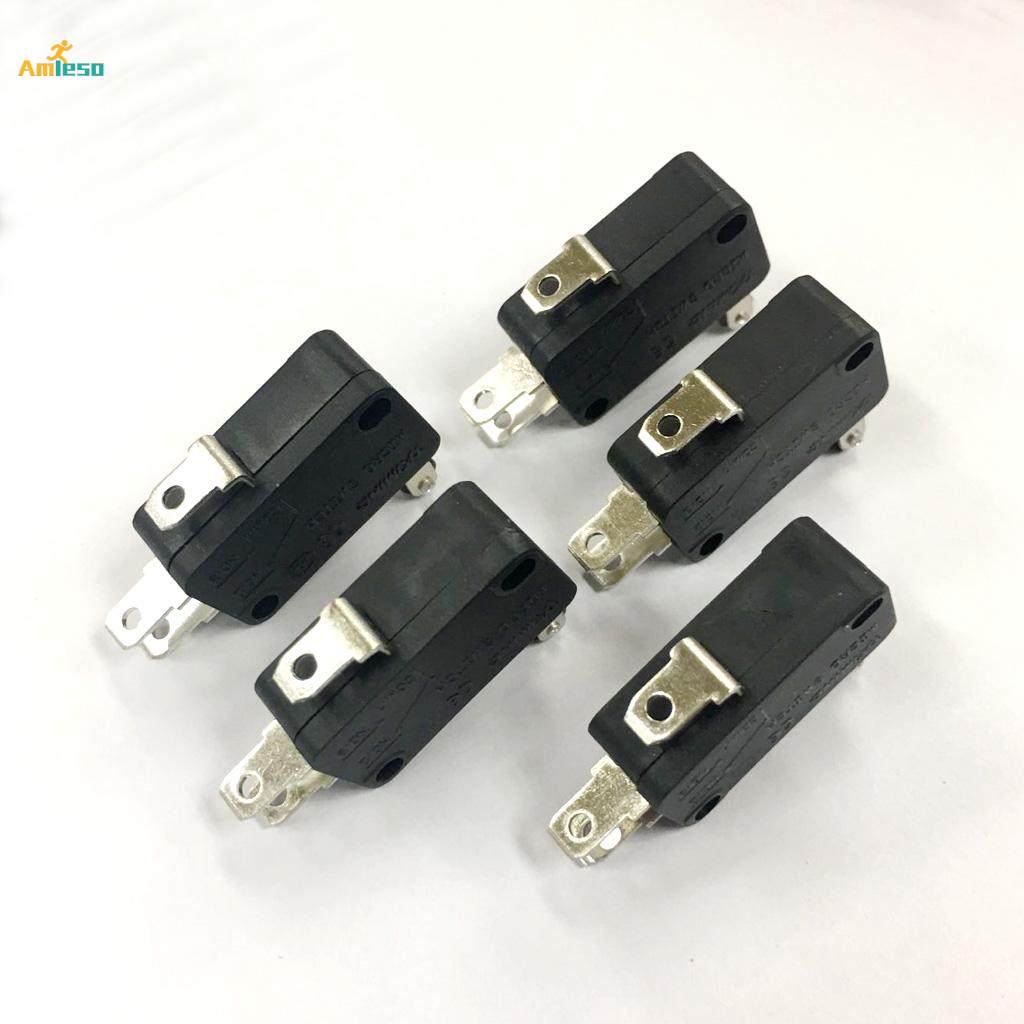 5 Pieces Limit Switch Short Hinge Roller Lever Type SPDT Micro Switch ...