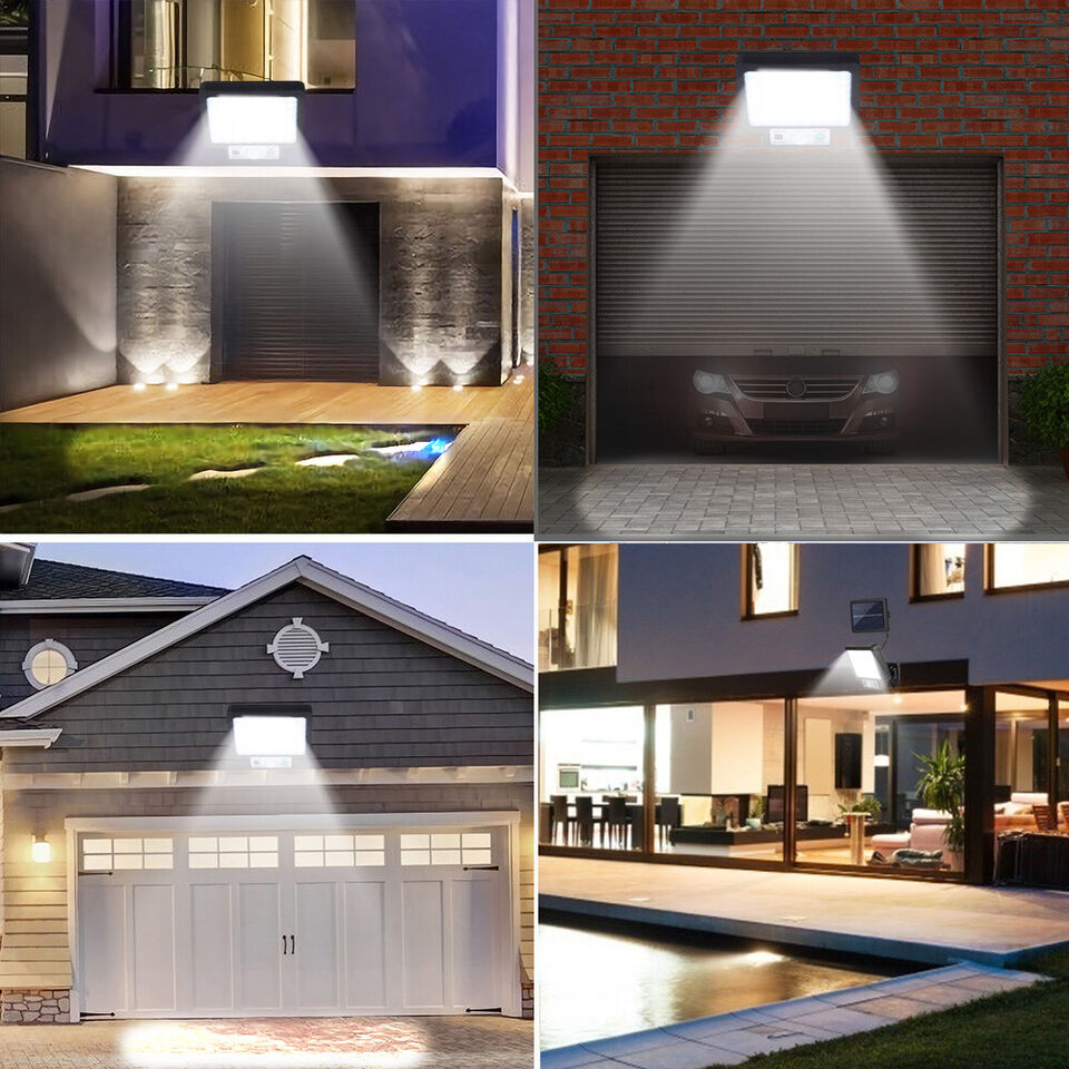 LED Solar Split Outdoor Wall Lights Waterproof Motion Sensor Garden ...