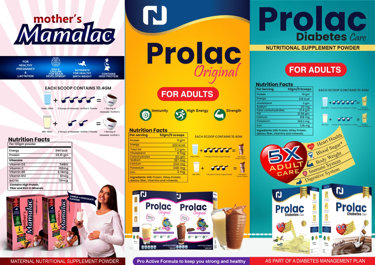 Nutritional Supplement Powder & Meal Replacement , PROLAC ORIGINAL for ...