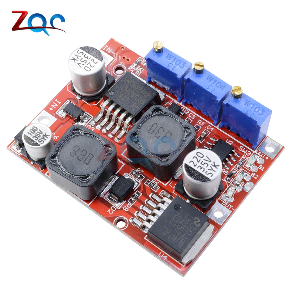 LM2596S DC-DC LM2577S Step Up Down Boost Buck Voltage Power Converter ...