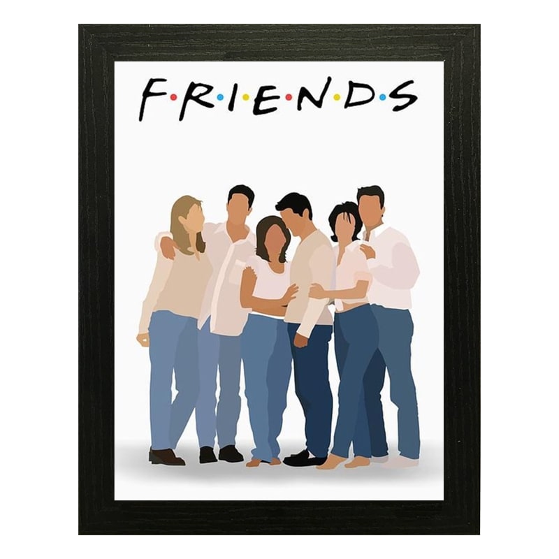 Friends Tv Series Posters Frame, Framed Friends Posters - Raqeeq OFD03 ...