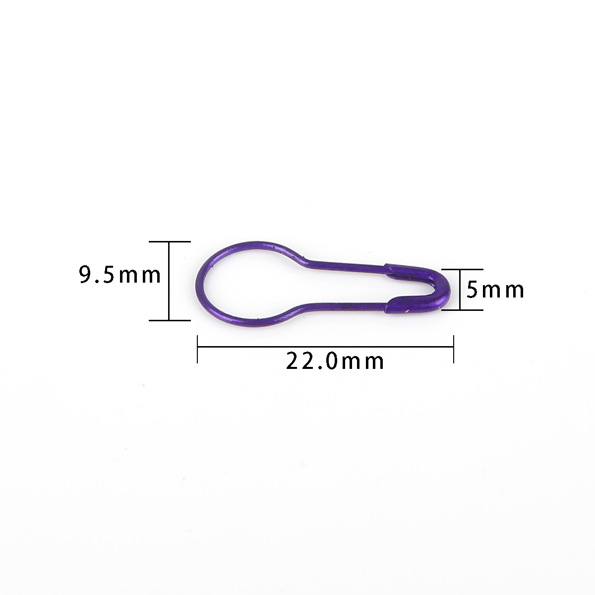 Premium Coil-less Multicolor Safety Pins for Hijab – Set of 5, Loop ...