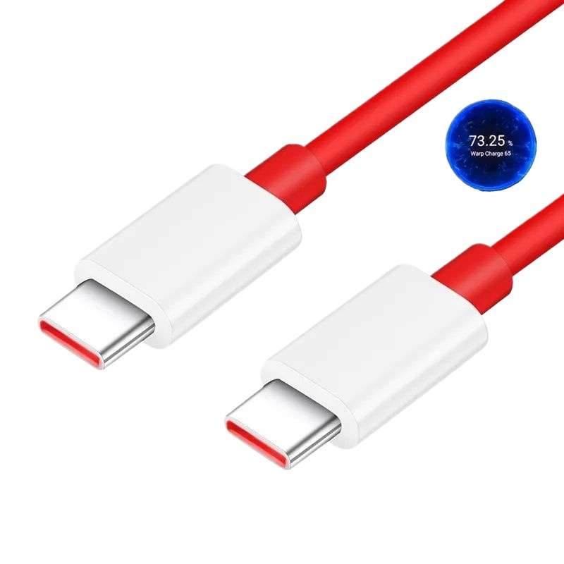 OnePlus EU Wraped 65w Type C to Type C fast charging cable | Daraz.pk