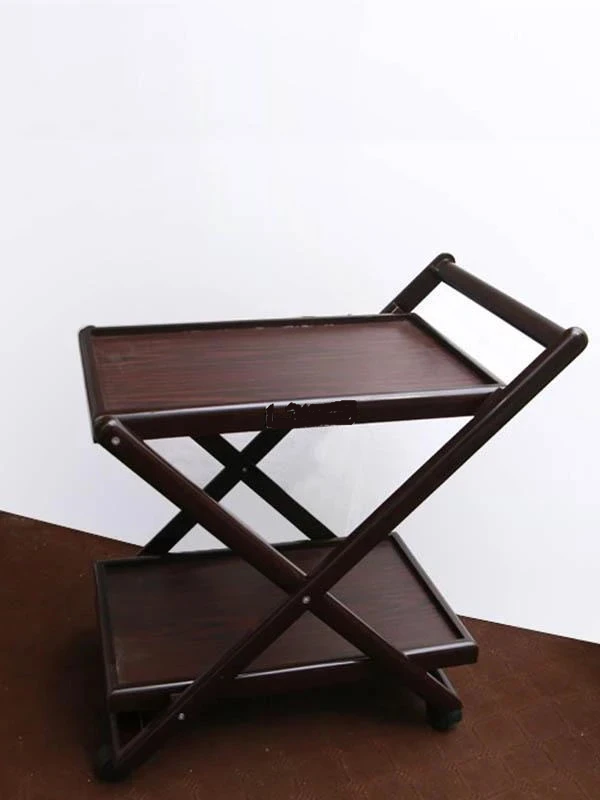 Tea Trolley For Kitchen serving trolley table double shelf trolley ...