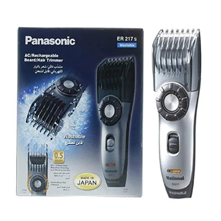 Panasonic Er217S Ac Recharge Washable Beard Trimmer (Made In Japan) price in Pakistan at Symbios.PK