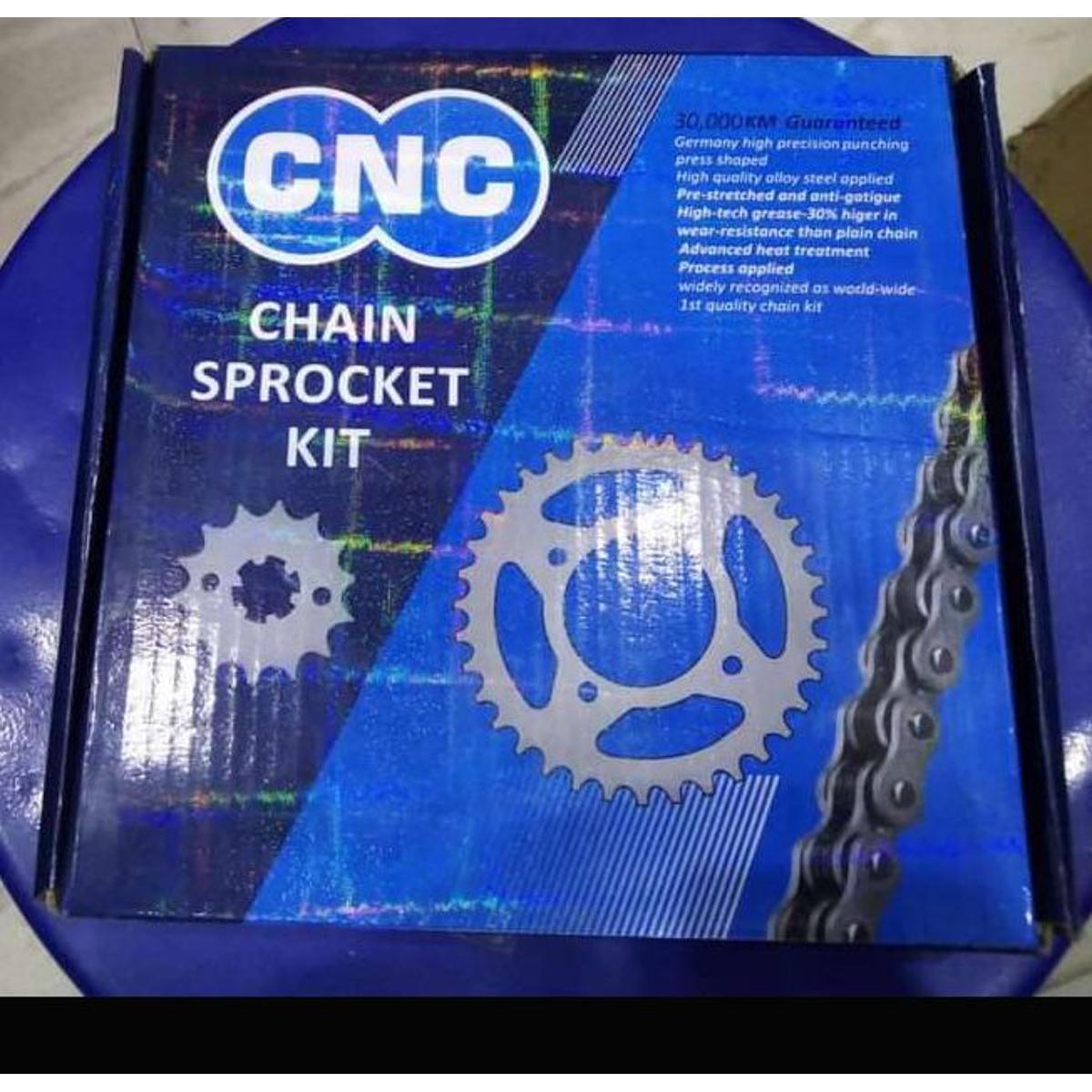CNC chain sprocket kit CG-125 | Daraz.pk