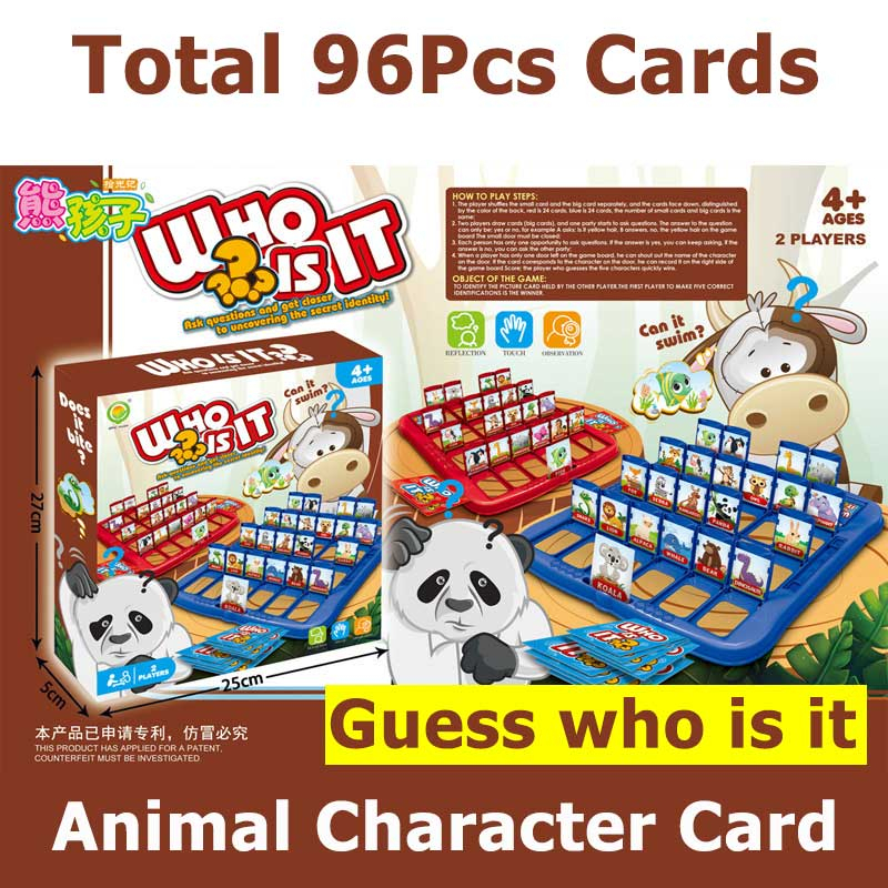 NovaNest Guess Who Is It ? Classic Board Game Funny Family Guessing ...