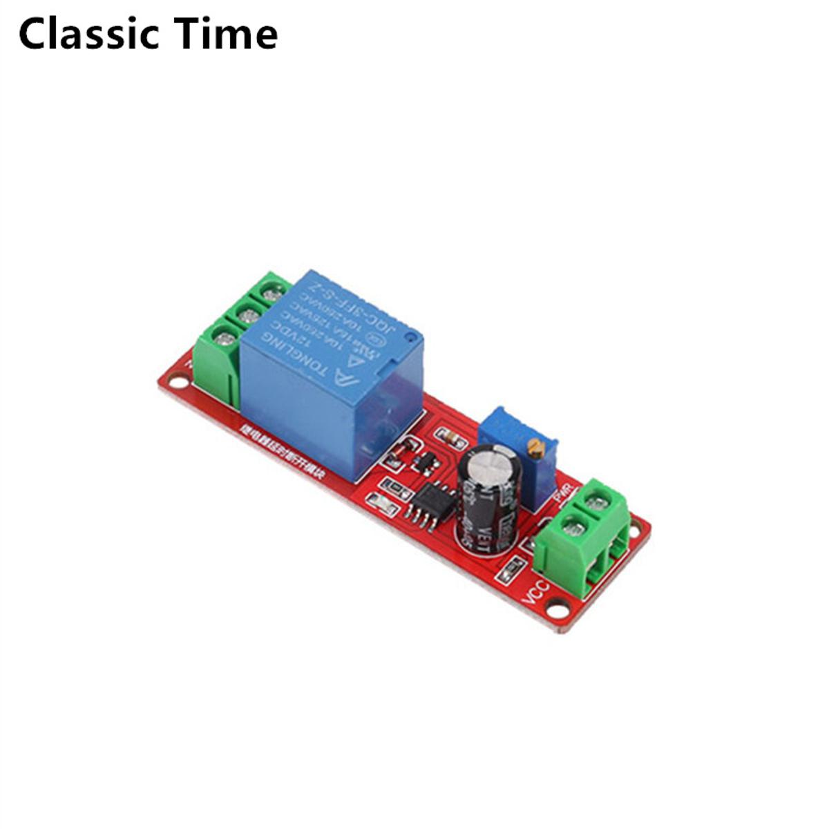 Delay Timer Relay Disconnect Relay Module Time Delay Switch DC 12V For Robot & Intelligent Car ...