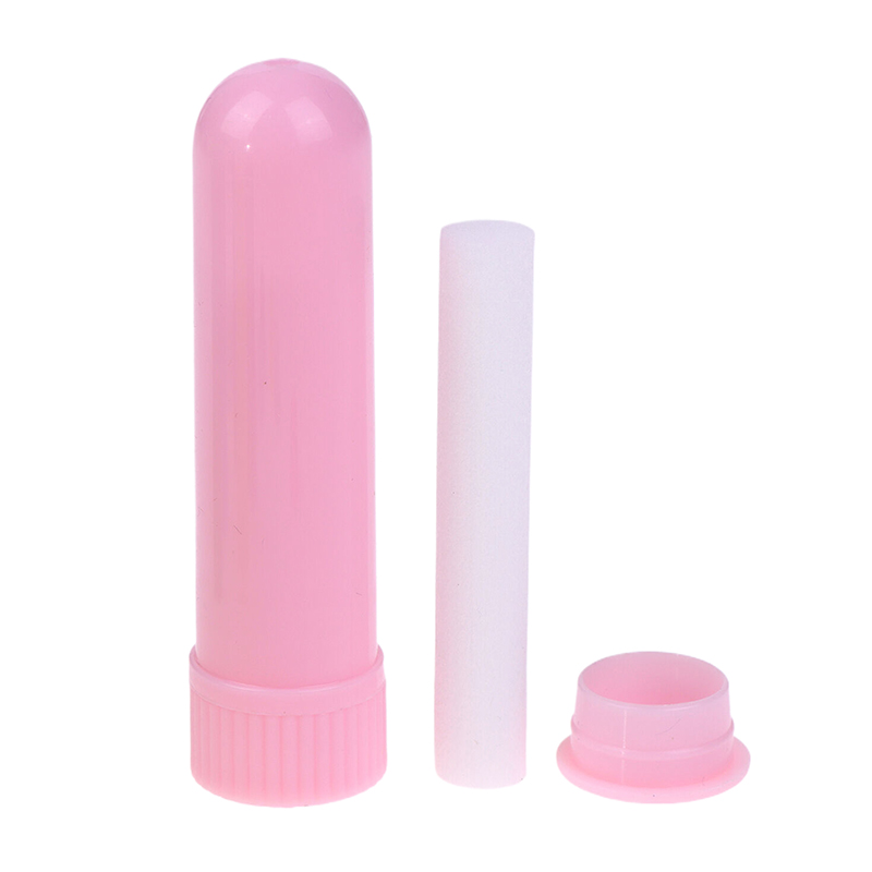 Empty Nasal Inhaler Tube With Cotton Wicks Refill Plastic Nasal Inhaler ...
