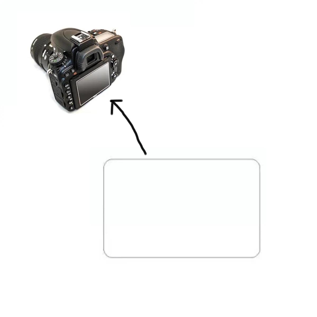 Dslr Camera Screen Protector Nikon D650 Lcd | Daraz.pk