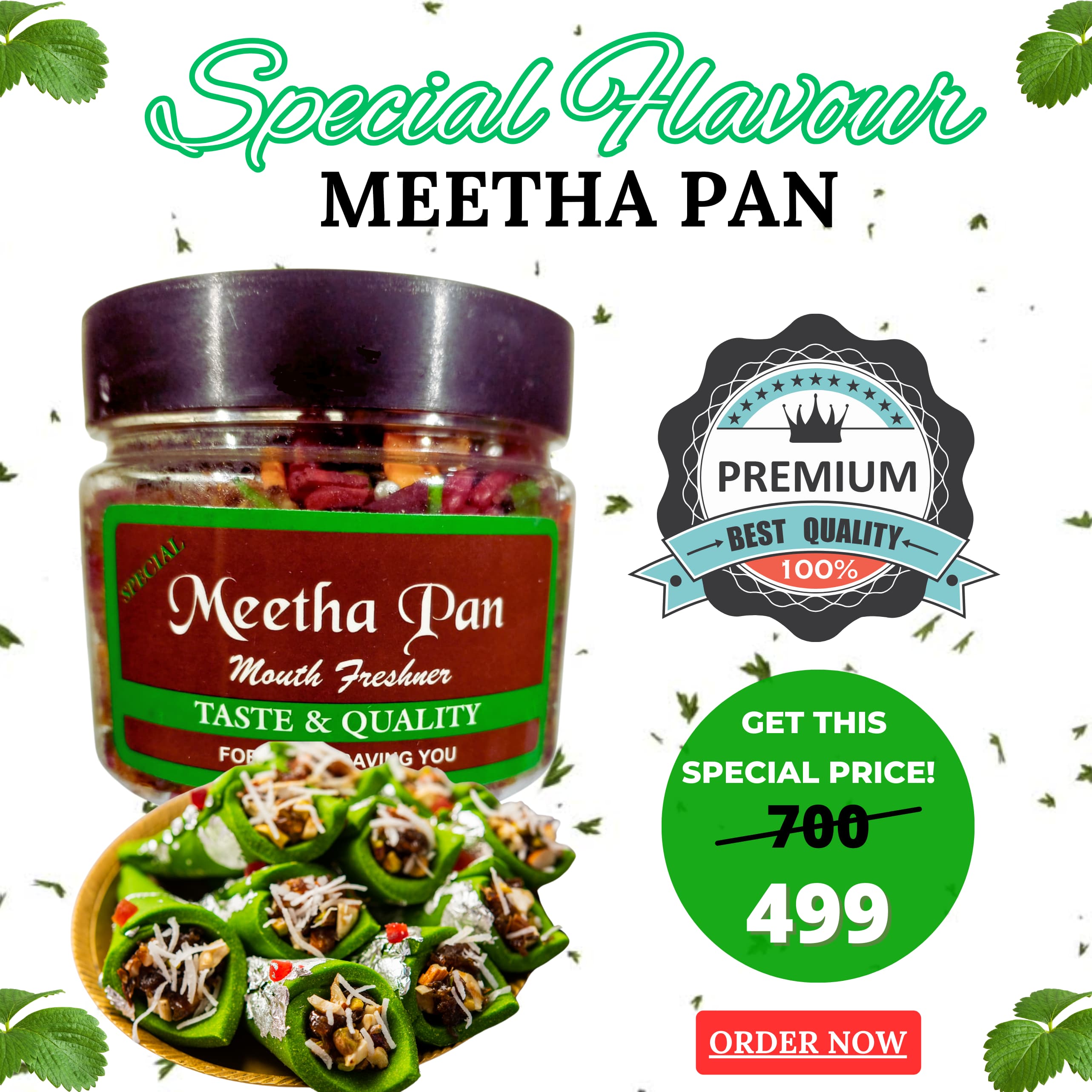 Mukhwas - Traditional Taste Export Premium Quality Meetha Pan Mouth ...