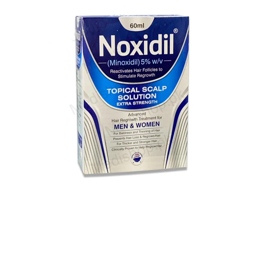 100% Original Noxidil minoxidil 5% growing scalp solution 60ml | Daraz.pk