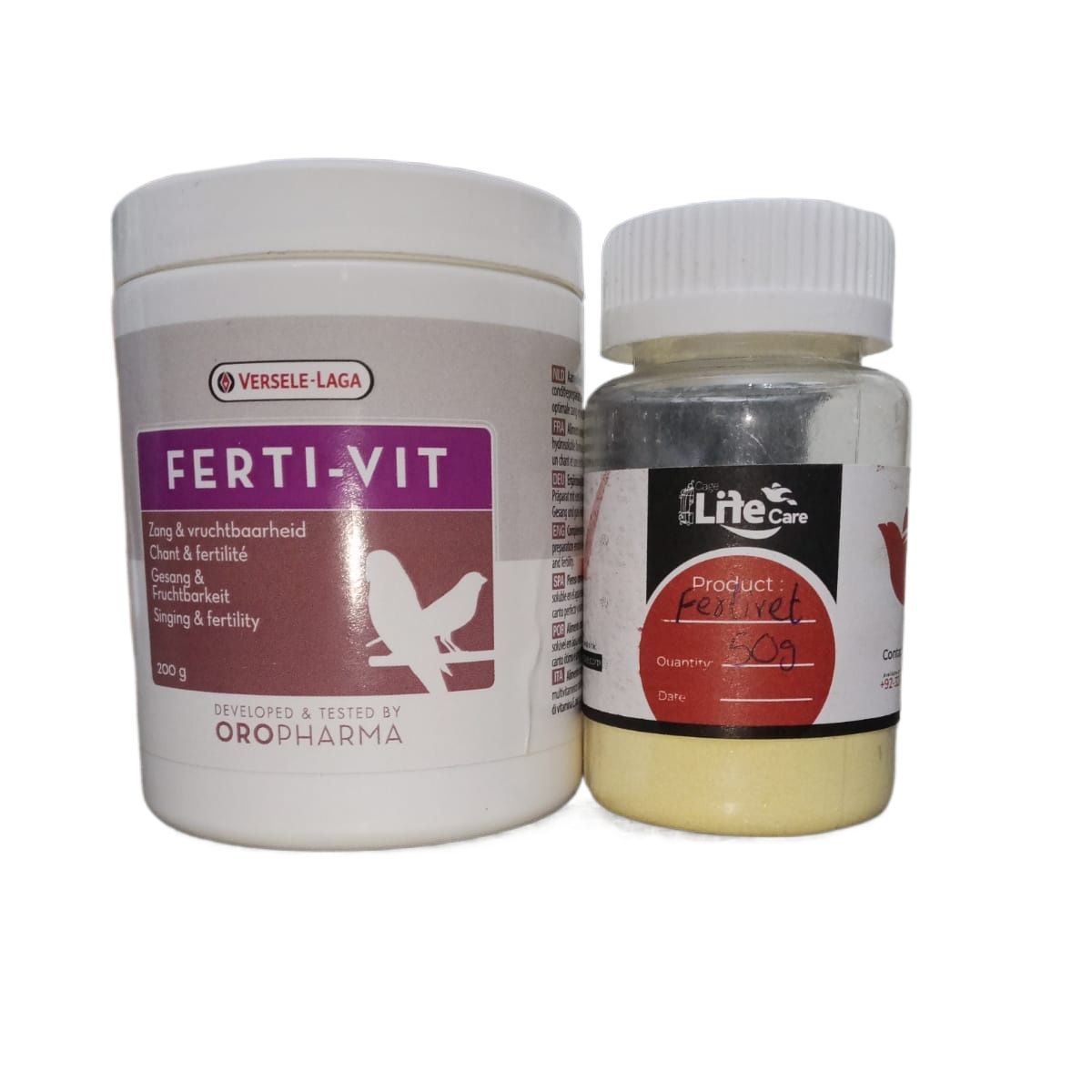 Ferti Vit in loose & Company Pack for birds fertility and Breeding ...
