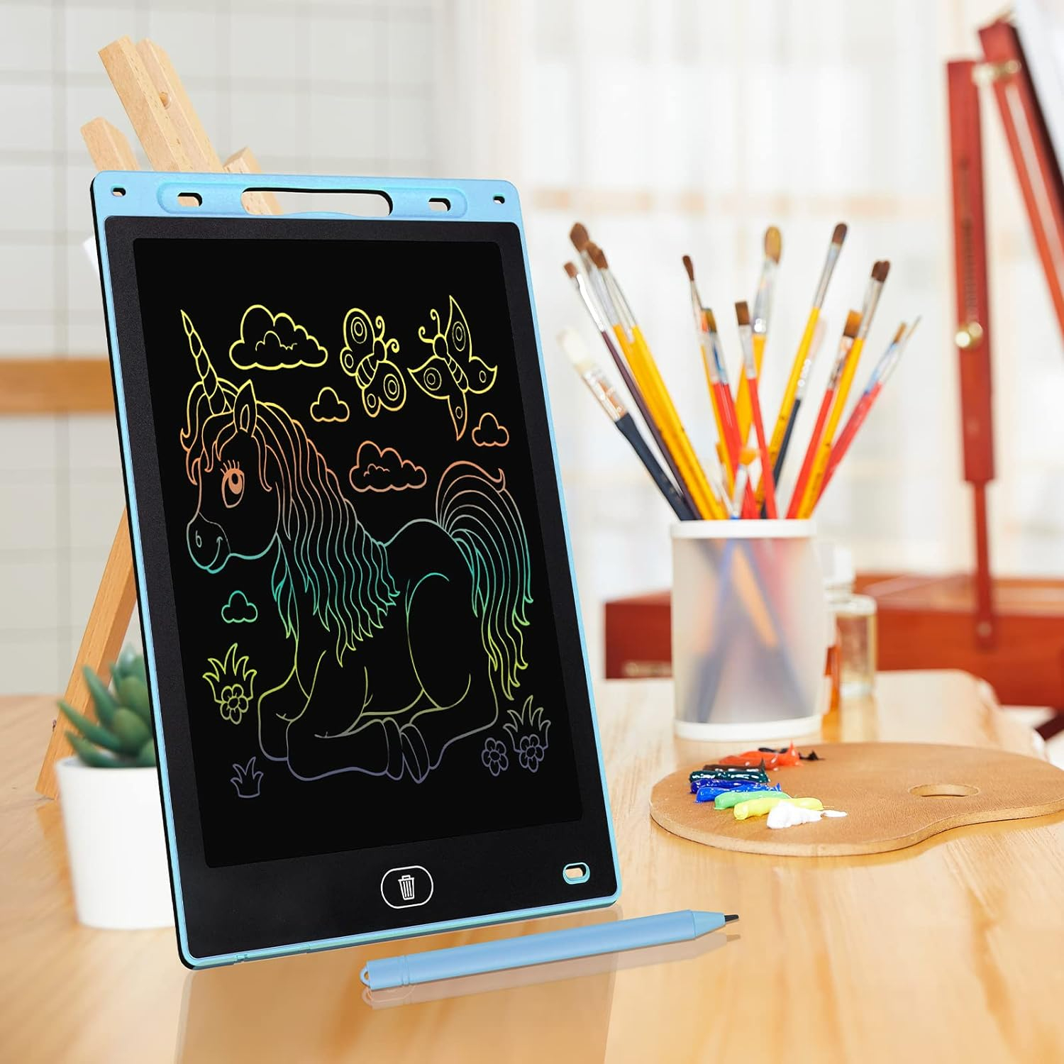 LCD Writing Tablet - Multicolor Drawing tablet- writing Digital Pad ...